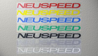 NEUSPEED Logo デカール（Sサイズ) NEUSPEEDステッカー マニアックス公式通販｜maniacs web shop