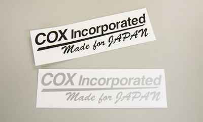 COX Made for JAPAN ステッカー COXステッカー マニアックス公式通販｜maniacs web shop
