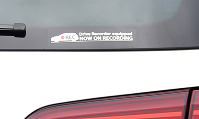 m+ Drive Recorder Sticker TypeA m+ステッカー マニアックス公式通販｜maniacs web shop