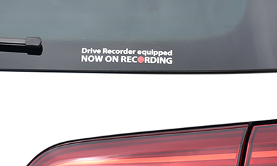 m+ Drive Recorder Sticker TypeB m+ステッカー マニアックス公式通販｜maniacs web shop
