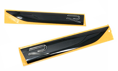 Golf8 R-Line SIDE BADGE VW AUDIエンブレム マニアックス公式通販｜maniacs web shop