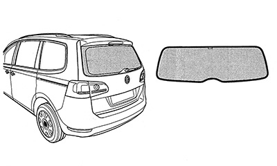 【OL/US】VW Sun Shade (Rear) Sharan(7N) インテリア マニアックス公式通販｜maniacs web shop