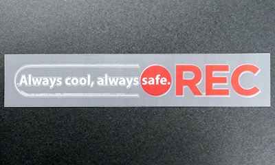 Drive Recorder Sticker (Always safe) maniacsステッカー マニアックス公式通販｜maniacs ...