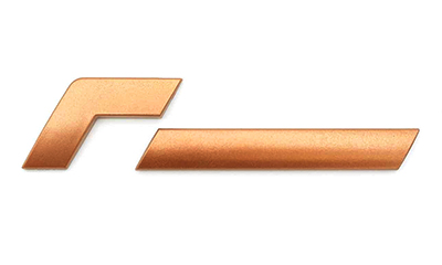 RacingLine CAR BADGES - CUPRA COPPER エンブレム マニアックス公式通販｜maniacs web shop