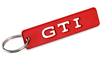 Keytag GTI - Red GTIキーホルダー マニアックス公式通販｜maniacs web shop